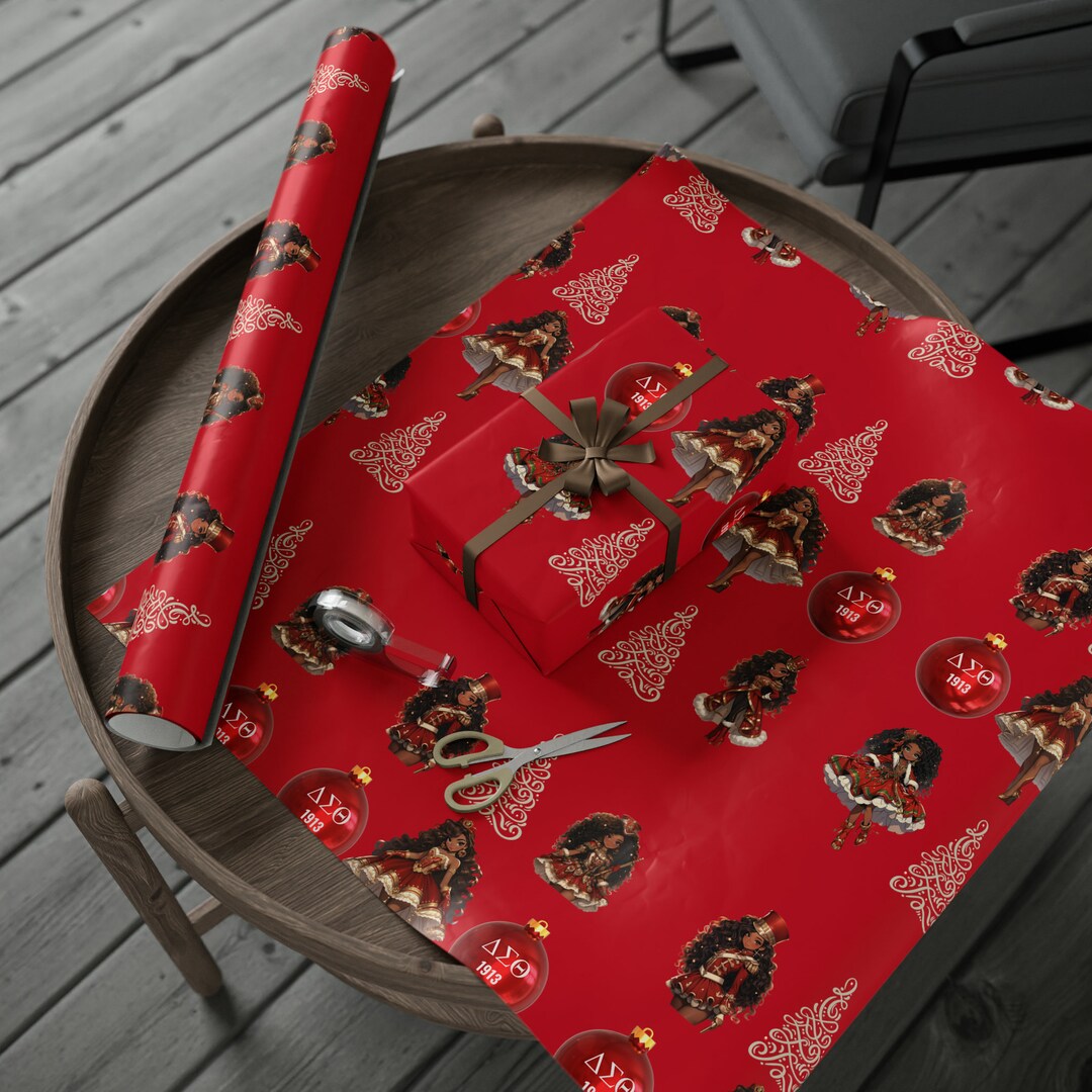 Nutcracker Delta Sigma Theta Wrapping Paper Trendy HBCU D9 - Etsy