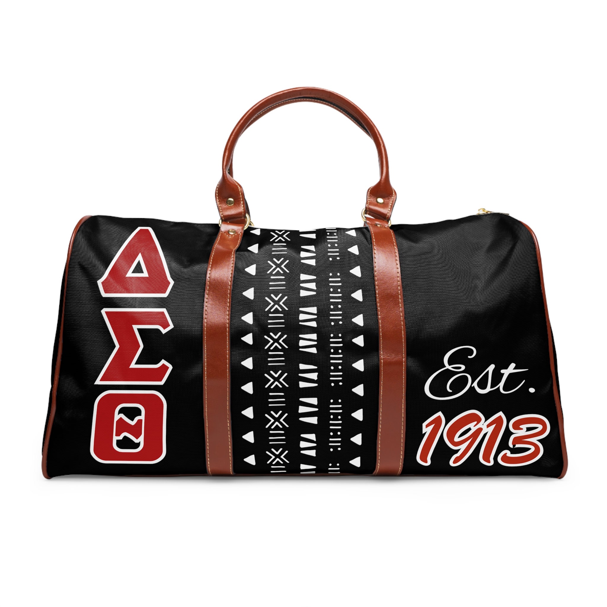 Delta Sigma Theta Weekender Luggage, Trendy HBCU D9 Sorority Carry on ...