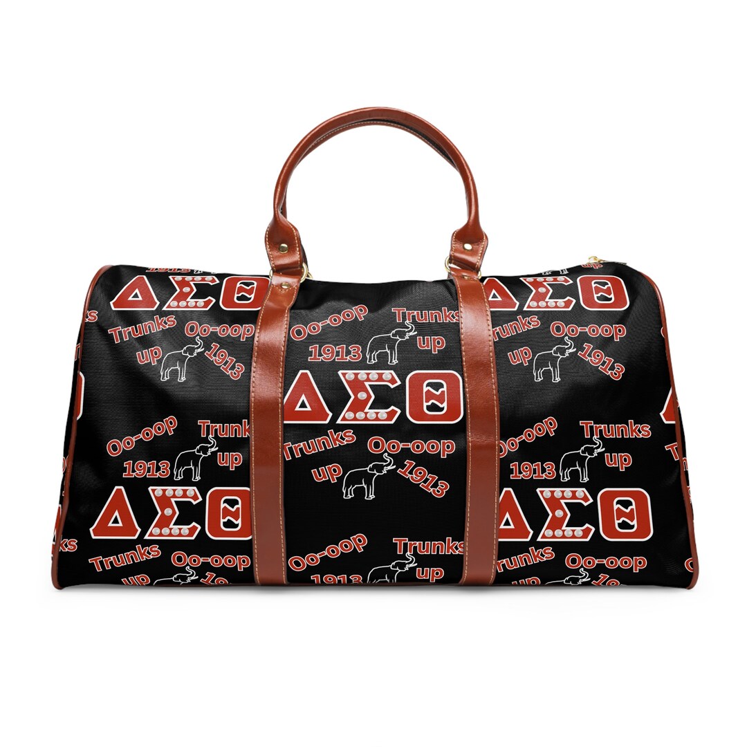 Delta Sigma Theta Weekender Tote, DST Trendy HBCU D9 Sorority Carry on ...