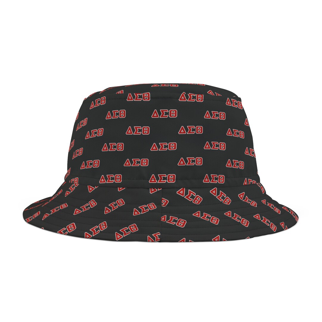 Delta Sigma Theta Bucket Hat, Trendy, Graphic HBCU D9 Sorority All Over ...