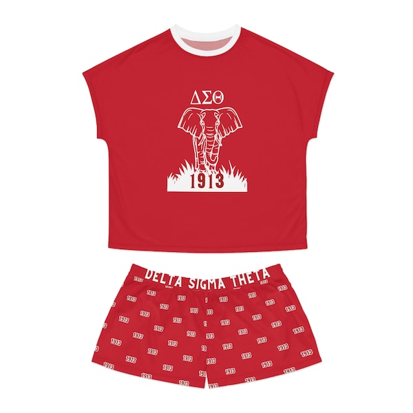 Delta Sigma Theta Sorority Pajamas Etsy