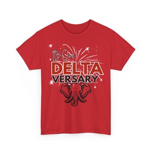 Delta Sigma Theta T Shirt, DST Trendy Deltaversary Tee HBCU D9 Sorority ...