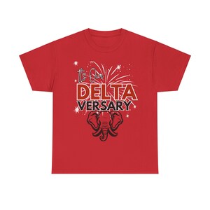 Delta Sigma Theta T Shirt, DST Trendy Deltaversary Tee HBCU D9 Sorority ...