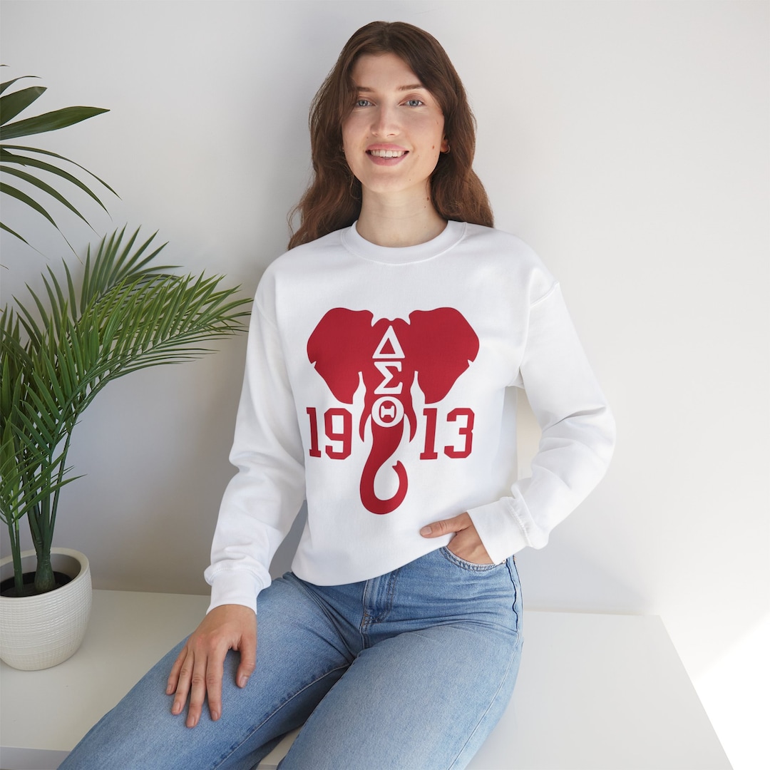 Delta Sigma Theta Sweatshirt, J13 Founders Day DST Trendy Graphic HBCU ...