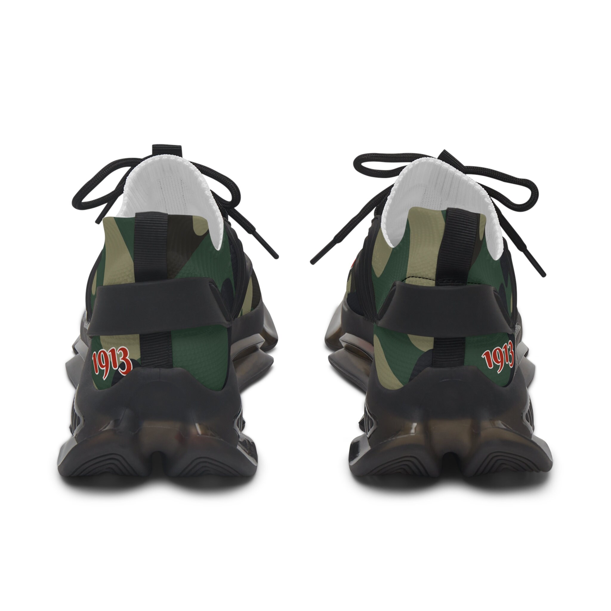 Delta Sigma Theta Sneaker, Camouflage Trendy Comfortable HBCU D9 ...