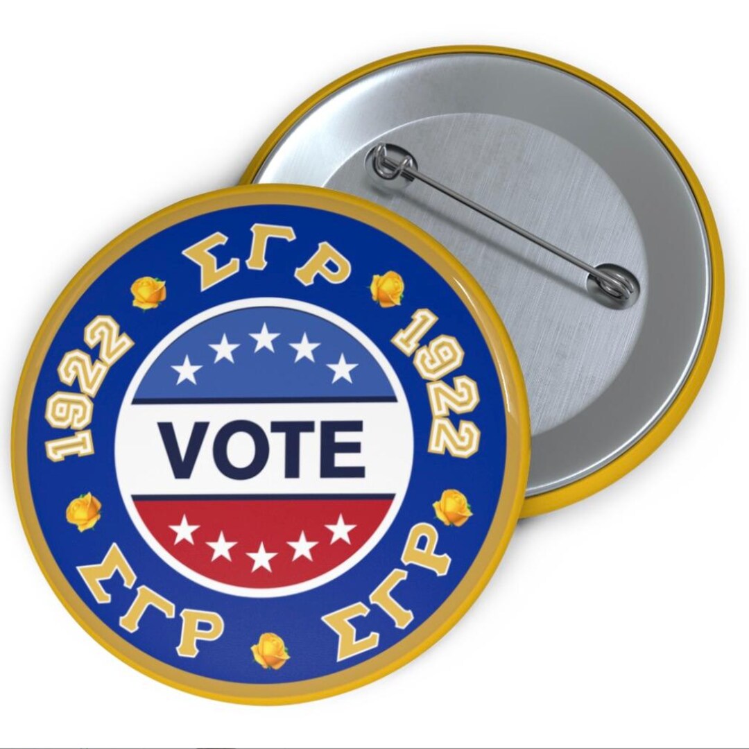 Sigma Gamma Rho Pin, HBCU D9 Sorority , Shrho Custom Pin, Election ...