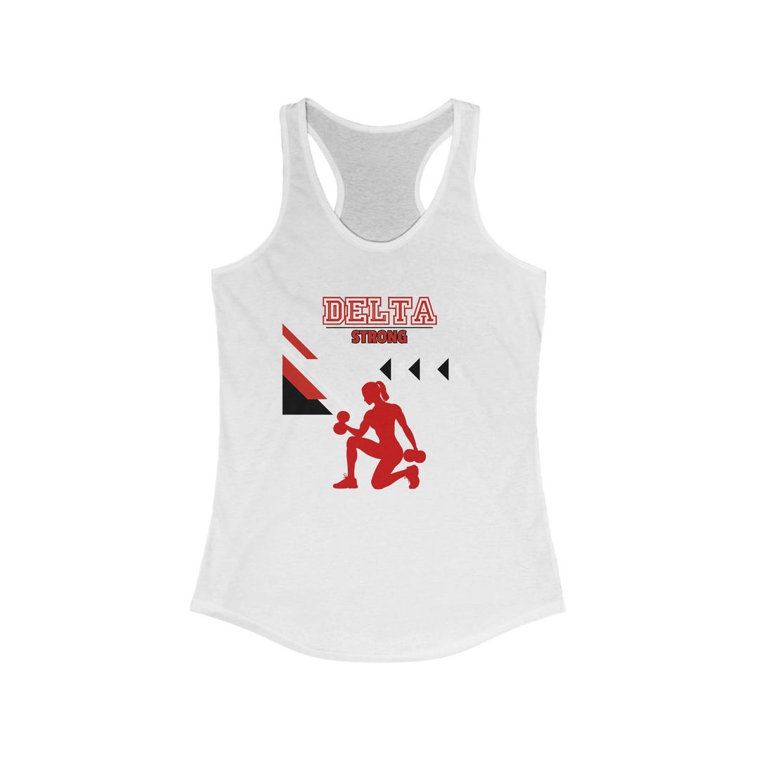 Delta Sigma Theta Tank, DST Trendy HBCU D9 Sorority Workout Tank, Women ...