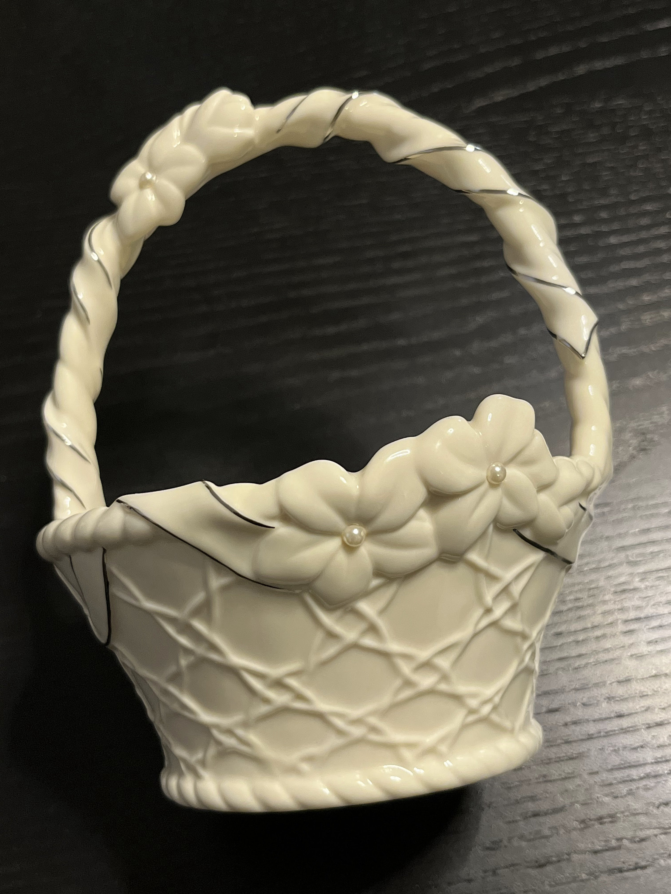 Lenox Cherish Basket Cake Topper - Etsy