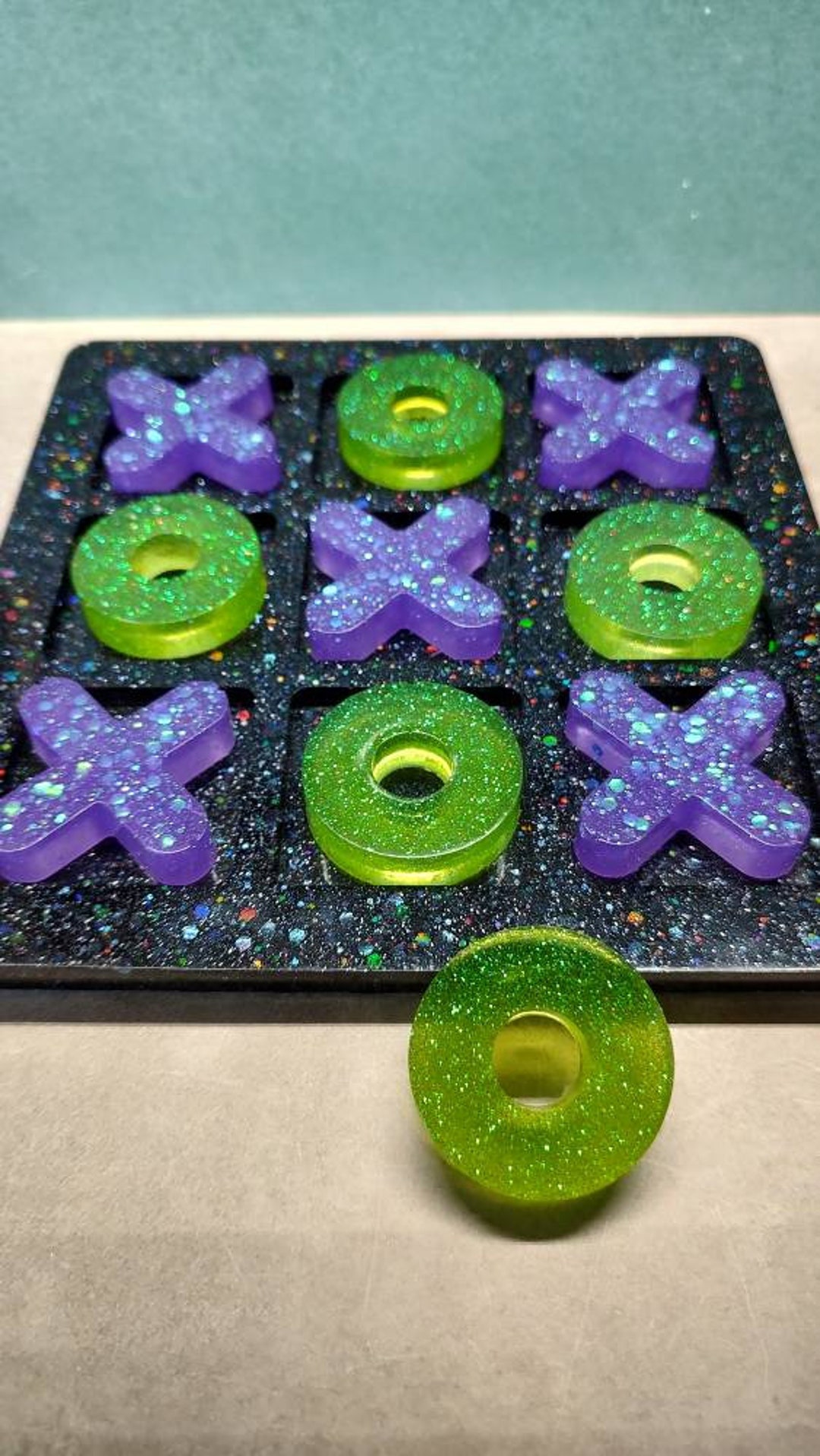 TIC TAC TOE Board - the Count - Etsy
