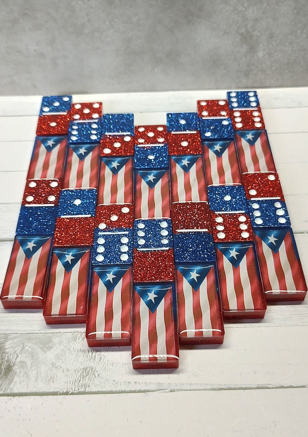 Puerto Rico Dominoes Set - Double Six. - Etsy