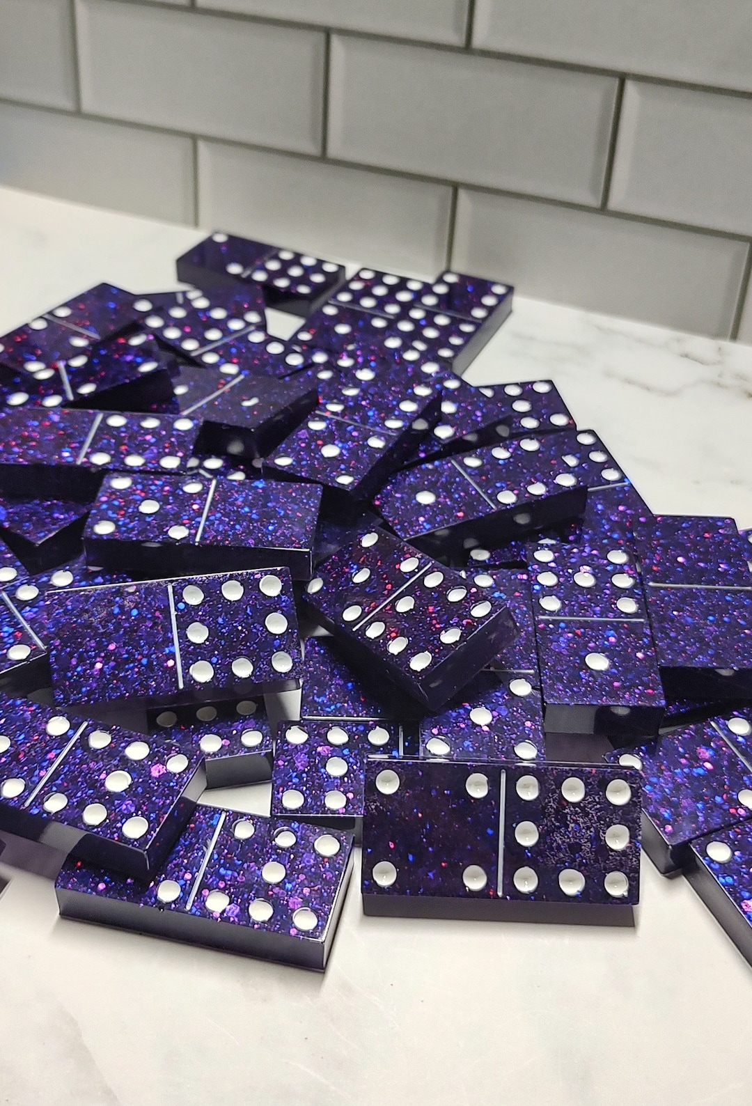 Sparkly Domino Sets. - Etsy
