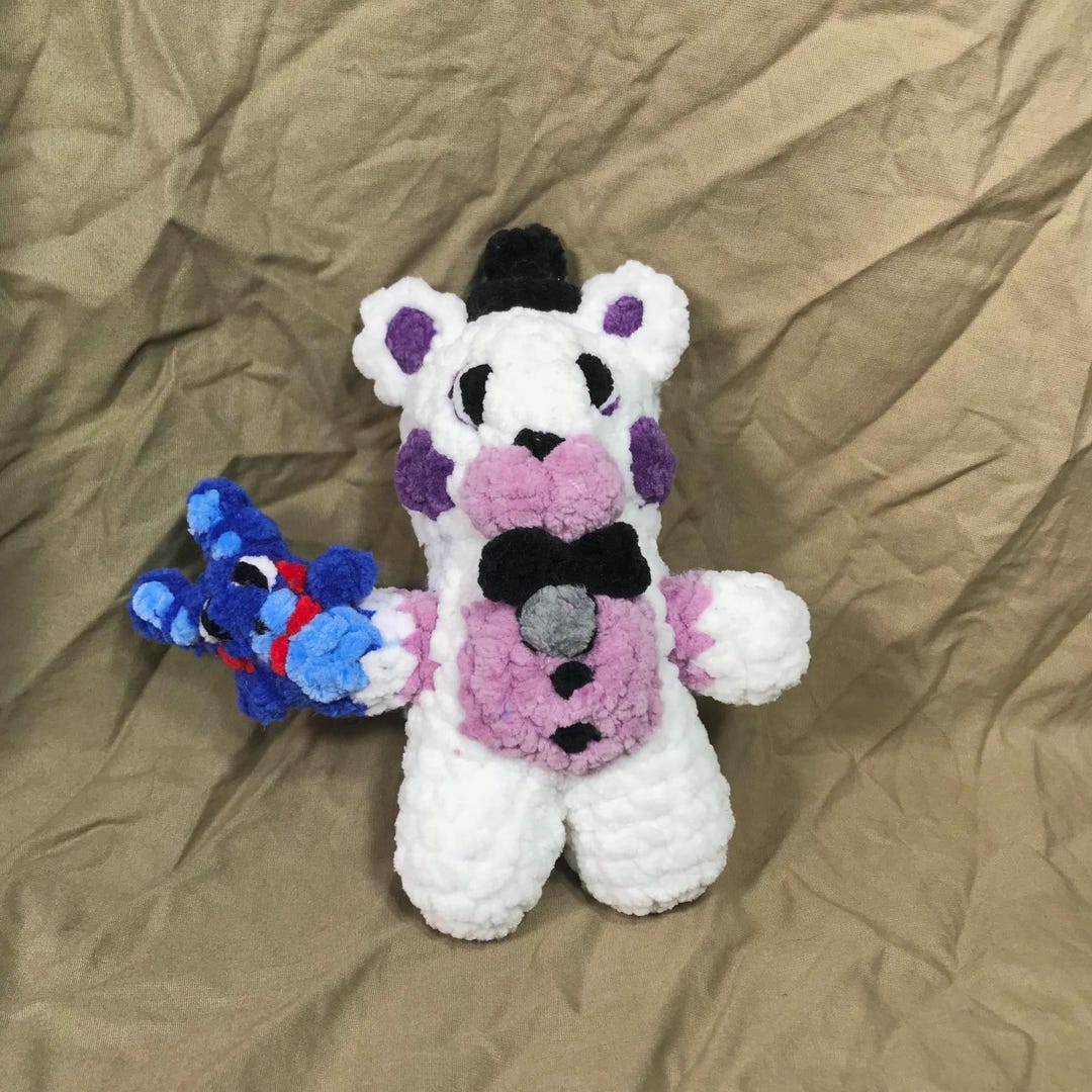 Funtime Freddy (and Bon-bon) Horror Game Soft Plush Handmade Crochet ...