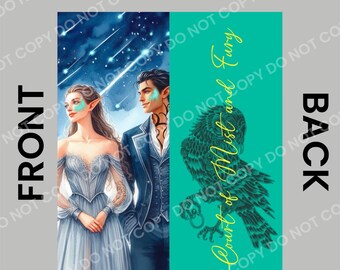 Printable Bookmark ACOFAS SJM Digital Art - Etsy