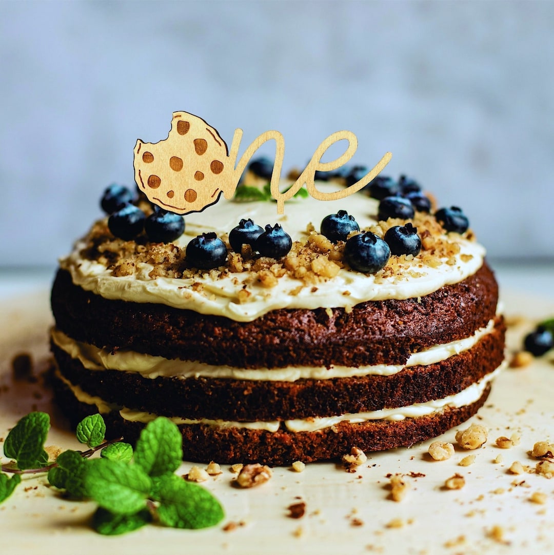 ONE Cookie Cake Topper | Milk and Cookies Birthday | Cookie 1st ...