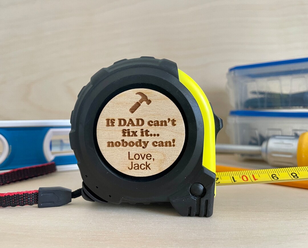 Personalized Tape Measure, Personalized Fathers Day Gift for Dads ...