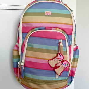 Backpack Tags Kids Tag 3D Keychain Acrylic Name Tag Bag Tag Luggage Tag ...