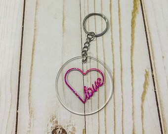Valentine's Day Keychain Design - Etsy