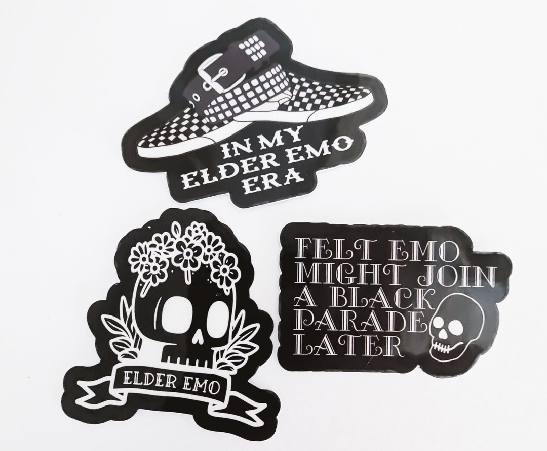 Emo Sticker Pack - Etsy