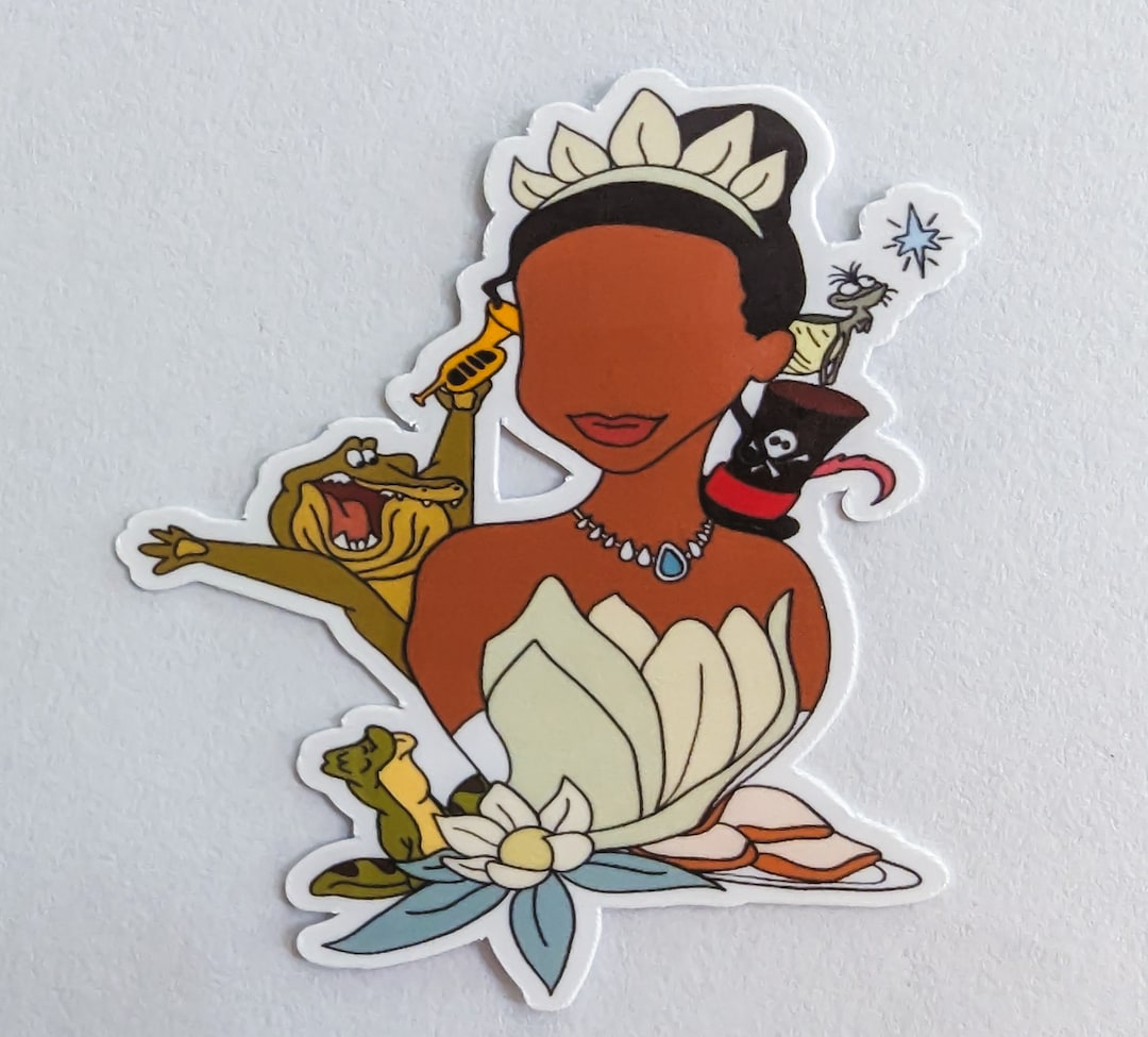 Princess Tiana Sticker - Etsy