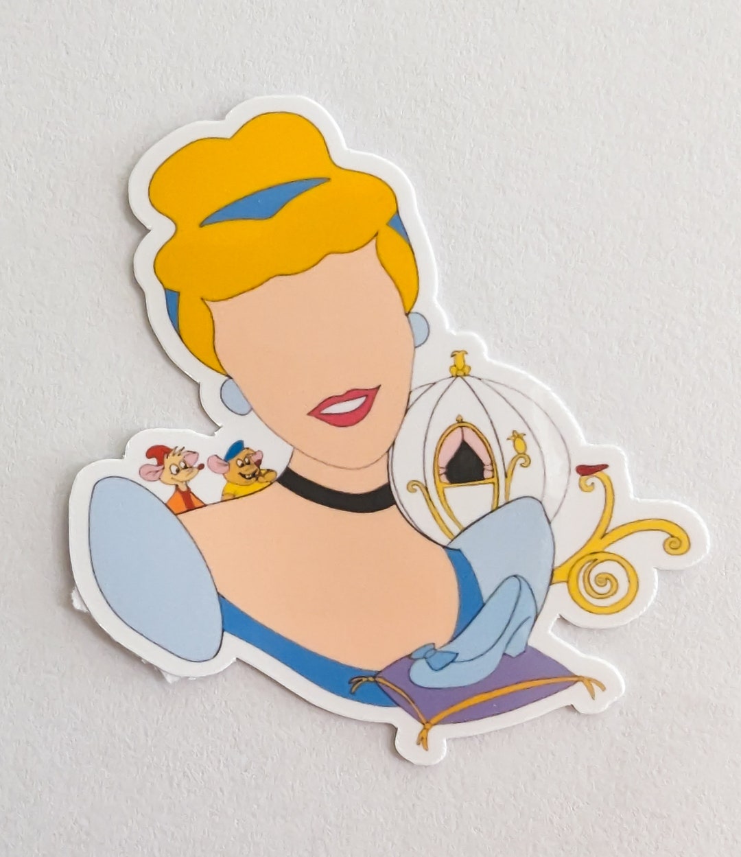 Cinderella Sticker - Etsy