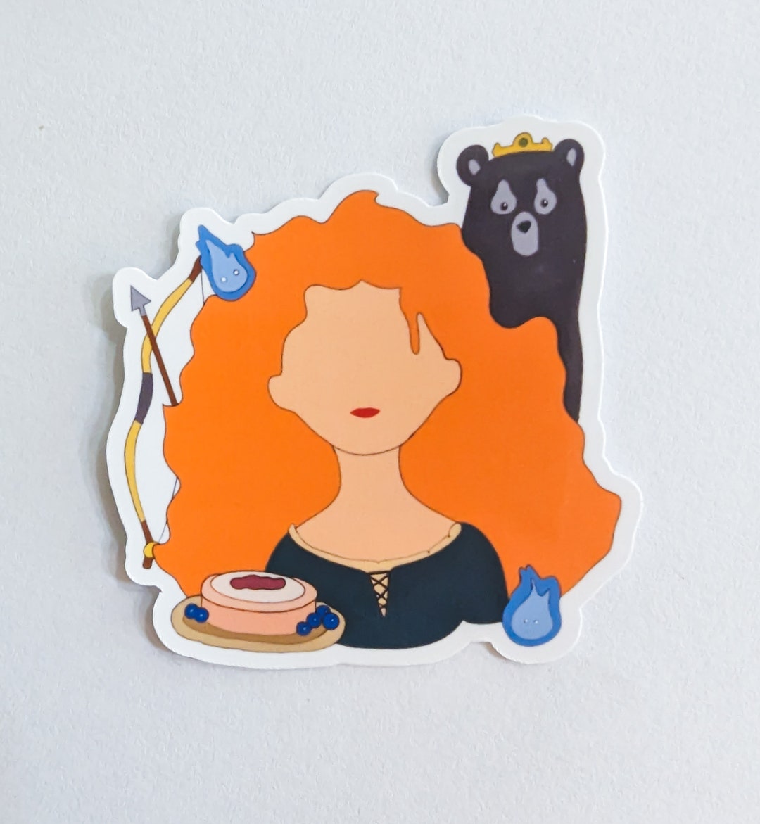 Princess Merida Sticker - Etsy