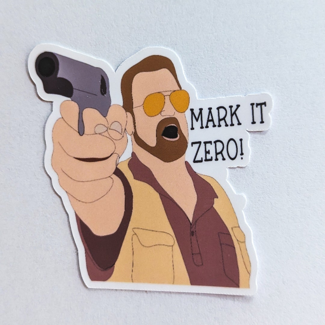 Big Lebowski: Mark It Zero - Etsy