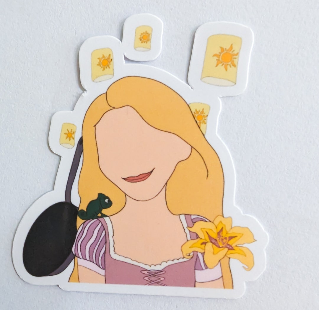 Rapunzel Sticker - Etsy