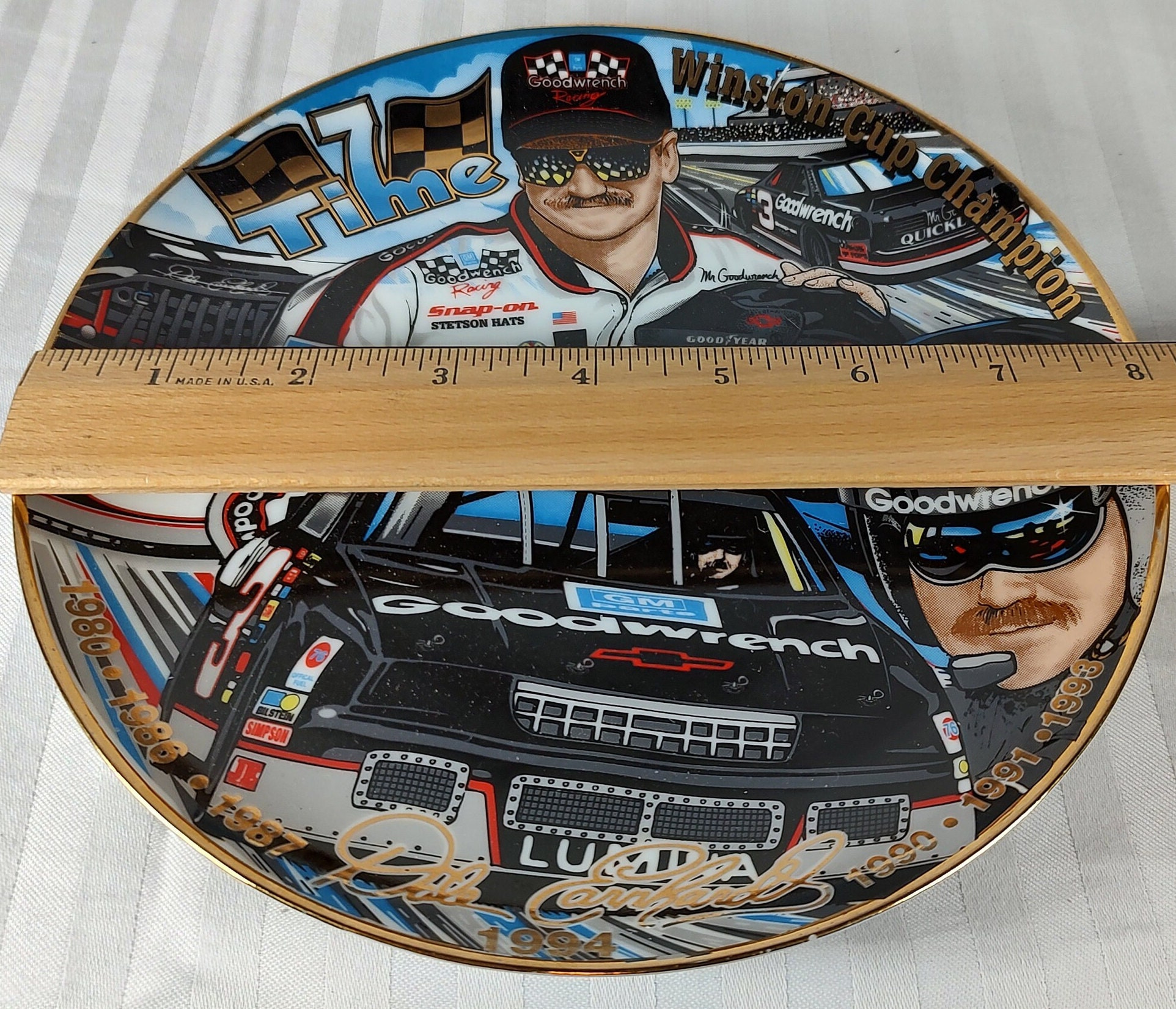 Vintage Dale Earnhardt 8 Collector Plate. in Original - Etsy