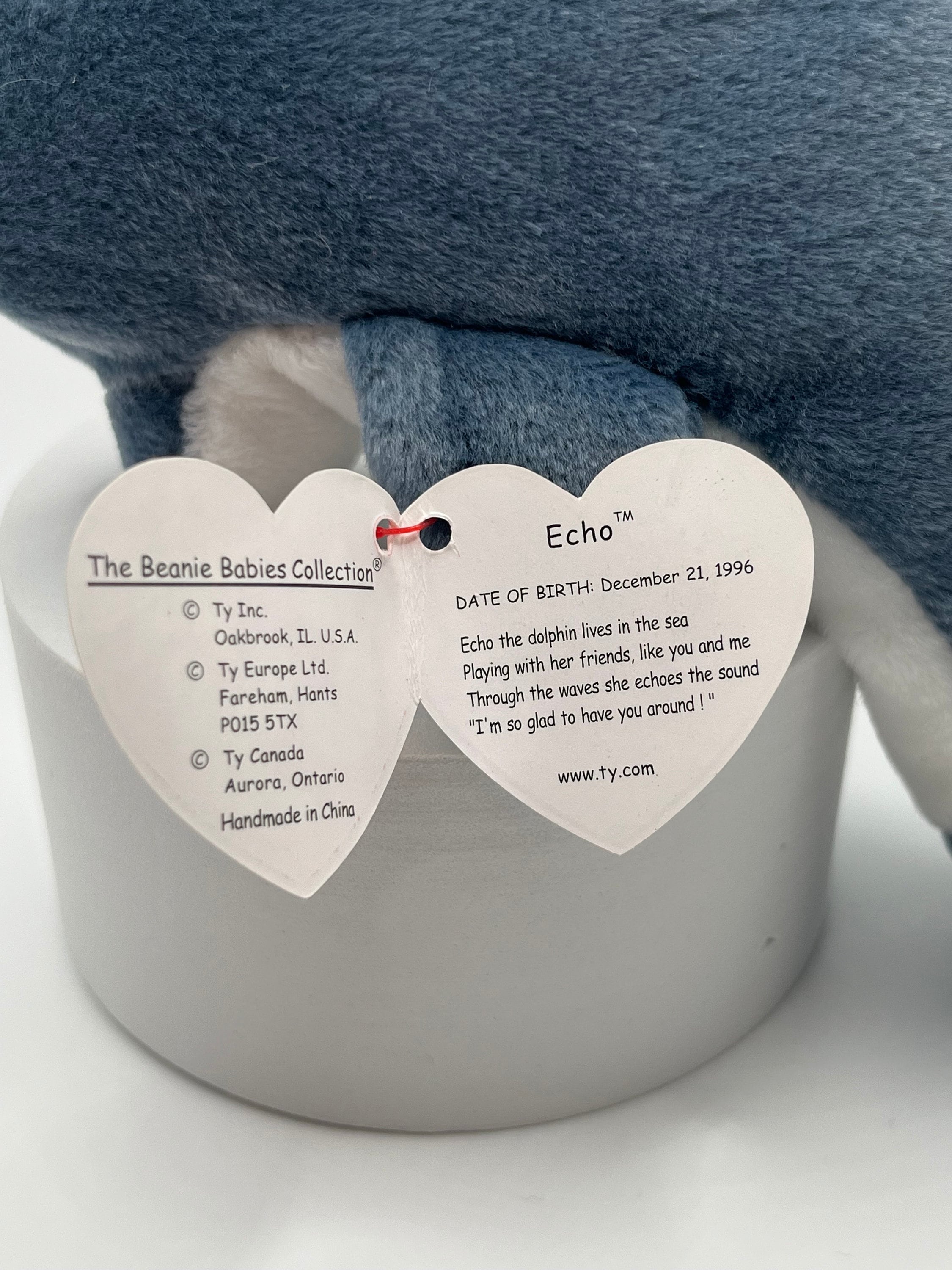 Echo the Dolphin Beanie Baby 5th Generation - Etsy
