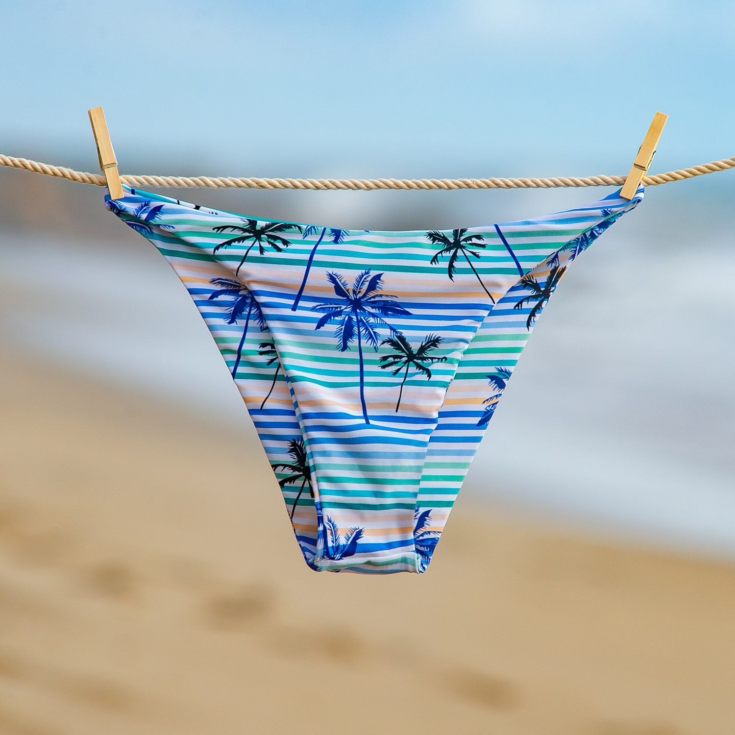 Active Bottom Palm Stripe - Etsy