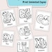 26 Kids ABC Alphabet Coloring Book Pages Cute Coloring Page Design for ...