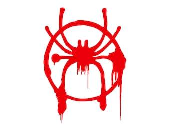 Miles Morales Spider-man Logo Decal / Sticker / Label - Etsy