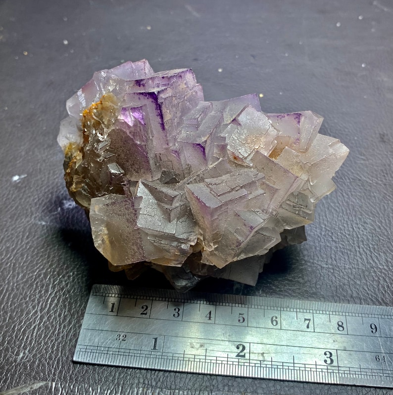 Buy Blue Fluorite/purple Fluorite/bi Color Fluorite/fluorite Cubic ...