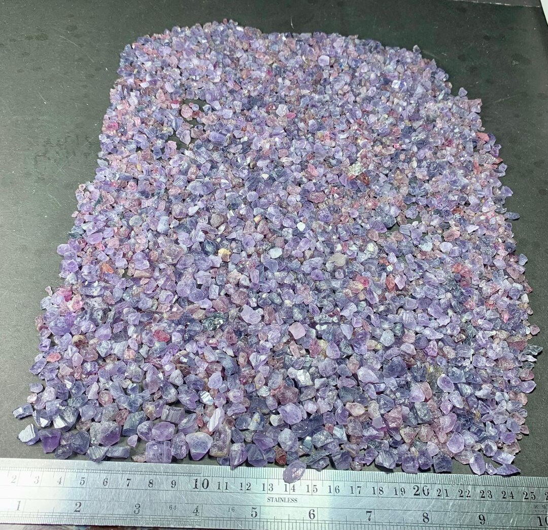 Purple Spinel Rough,spinel Cluster,rare Minerals,blue Spinel Specimen ...