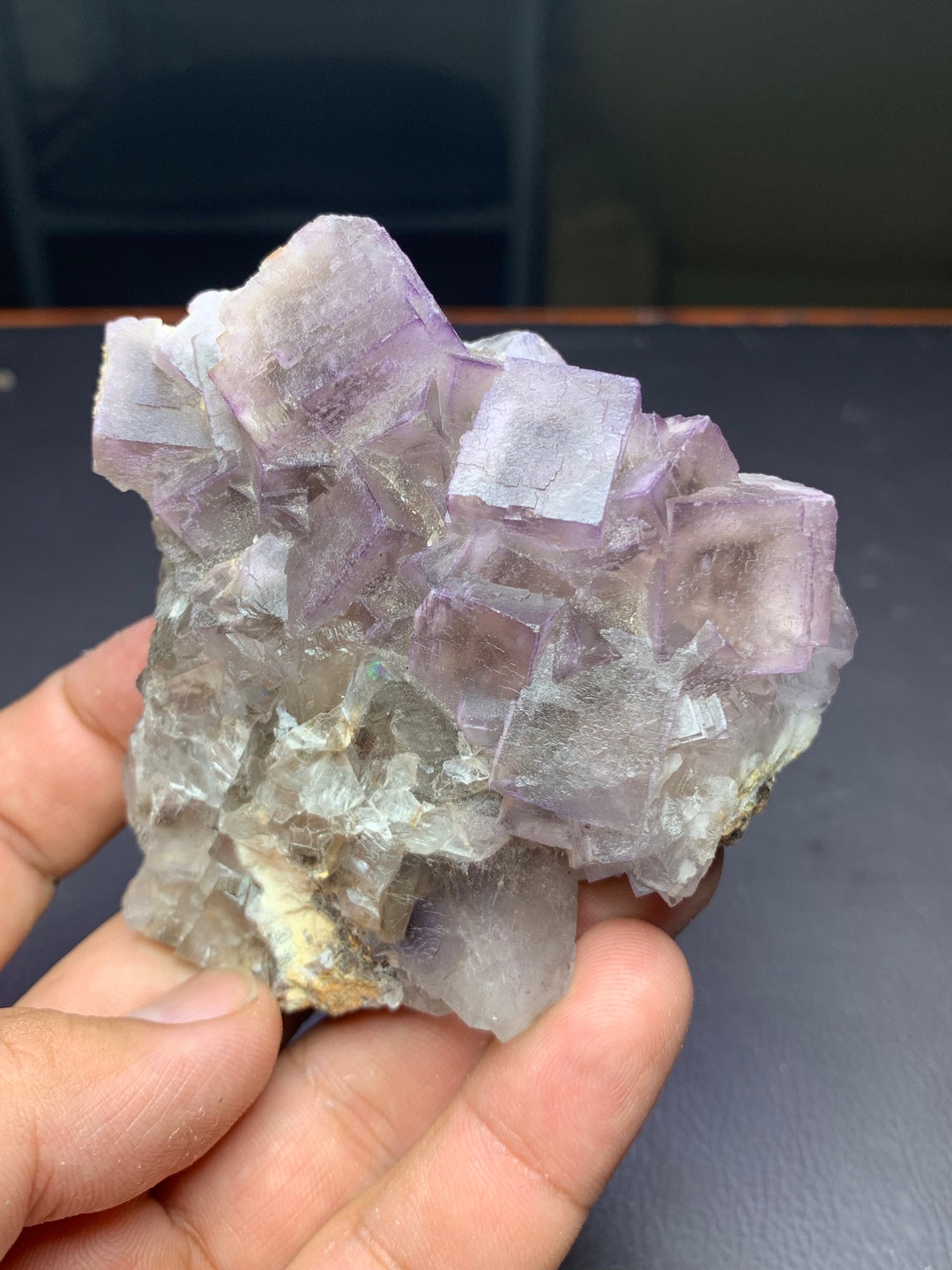 Buy Purple Fluorite Cubic Cluster Specimen/purple Fluorite Specimens ...