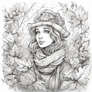 35 Autumn Coloring Pages | Printable Coloring Book | Coloring Pages for ...