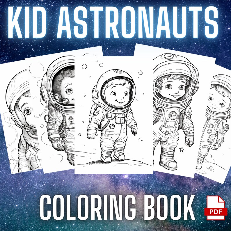 Kid Astronaut, Outer Space, Planets Coloring Sheets for Kids ...