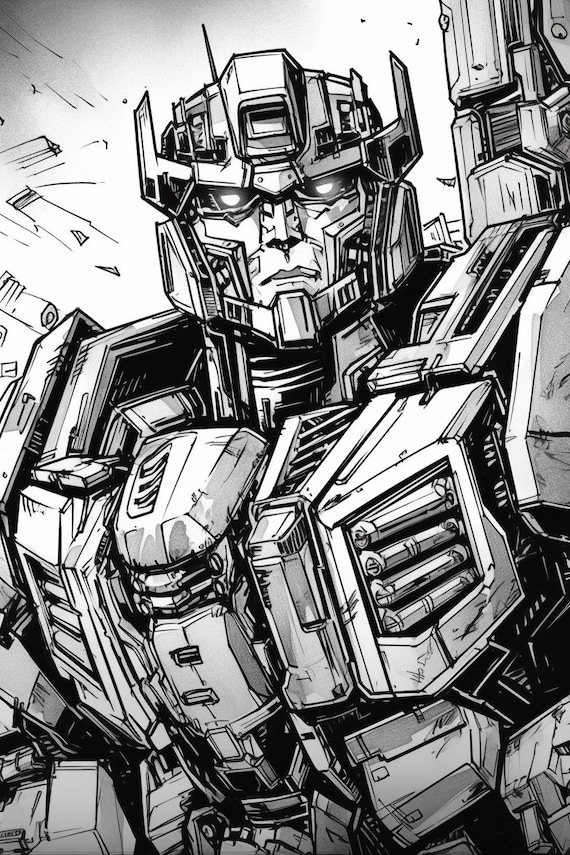 Transformers 4 High Octane Bumblebee Coloring Pages