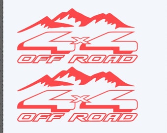 2 New 4x4 off Road Edition Decals Stickers Graphics for F-150 - Etsy