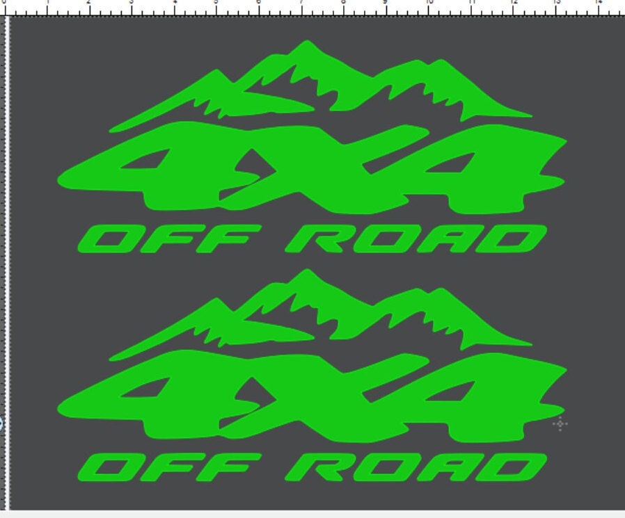 4x4 Decals Stickers off Road for F-150 Maverick Ranger Ram - Etsy