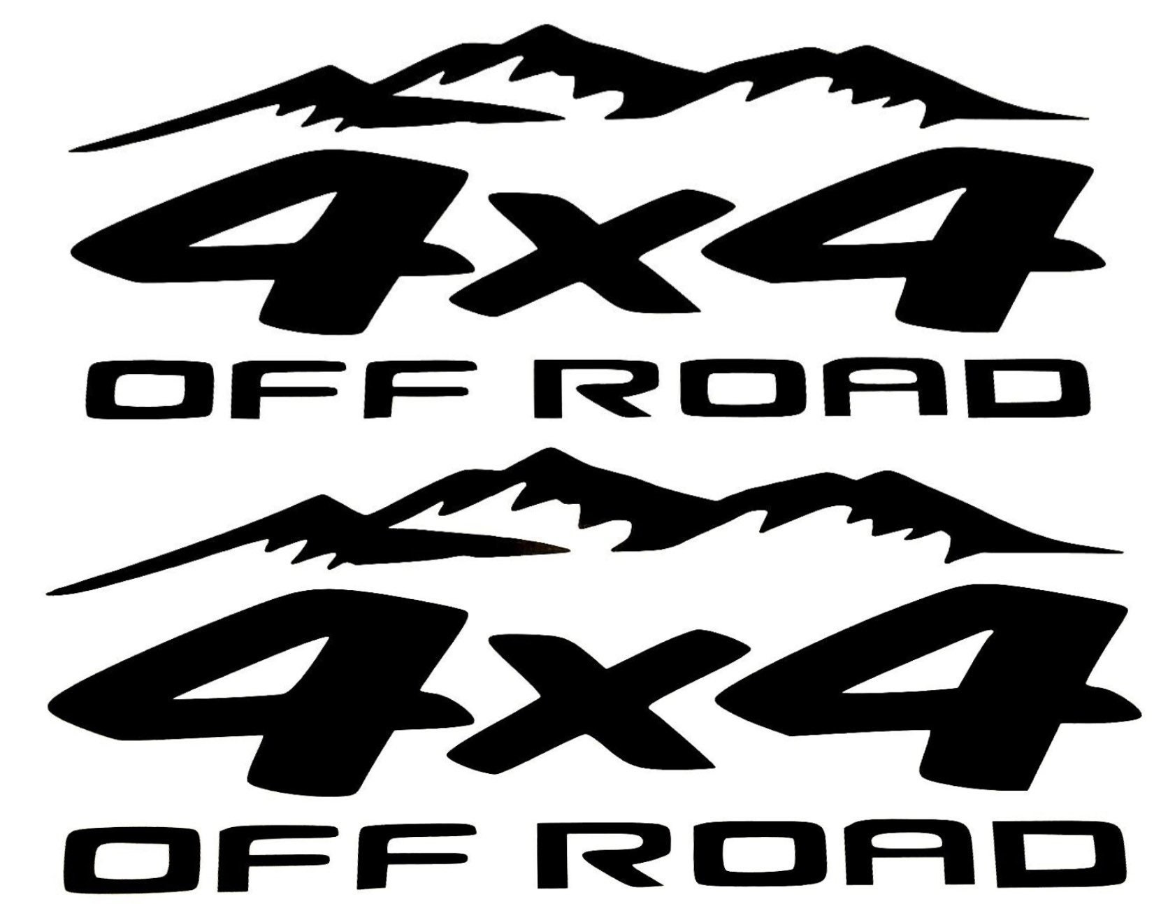2 New 4x4 off Road Edition Decals Stickers Graphics for F-150 - Etsy