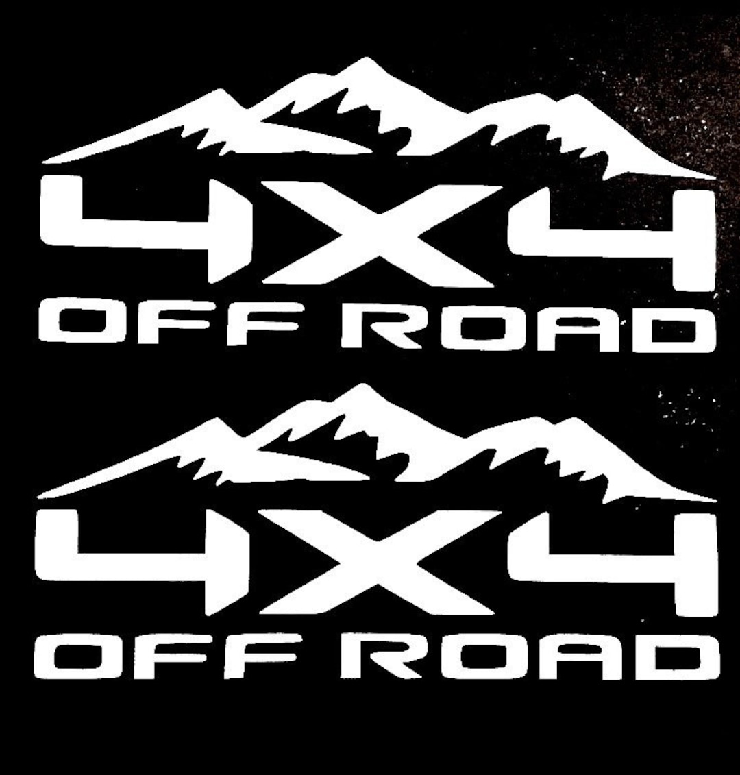 2 New 4x4 off Road Mountain Decals Stickers Graphics for F-150 Maverick ...