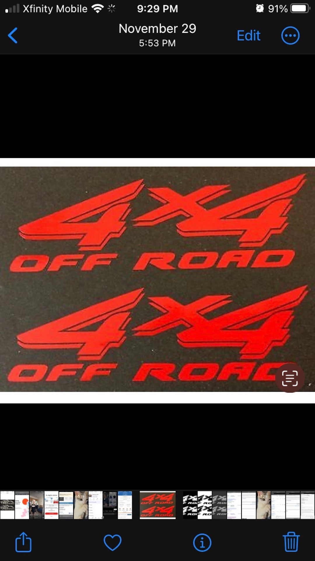 2 New 4x4 off Road Decals Stickers Graphics Fits F-150 Maverick Ranger ...