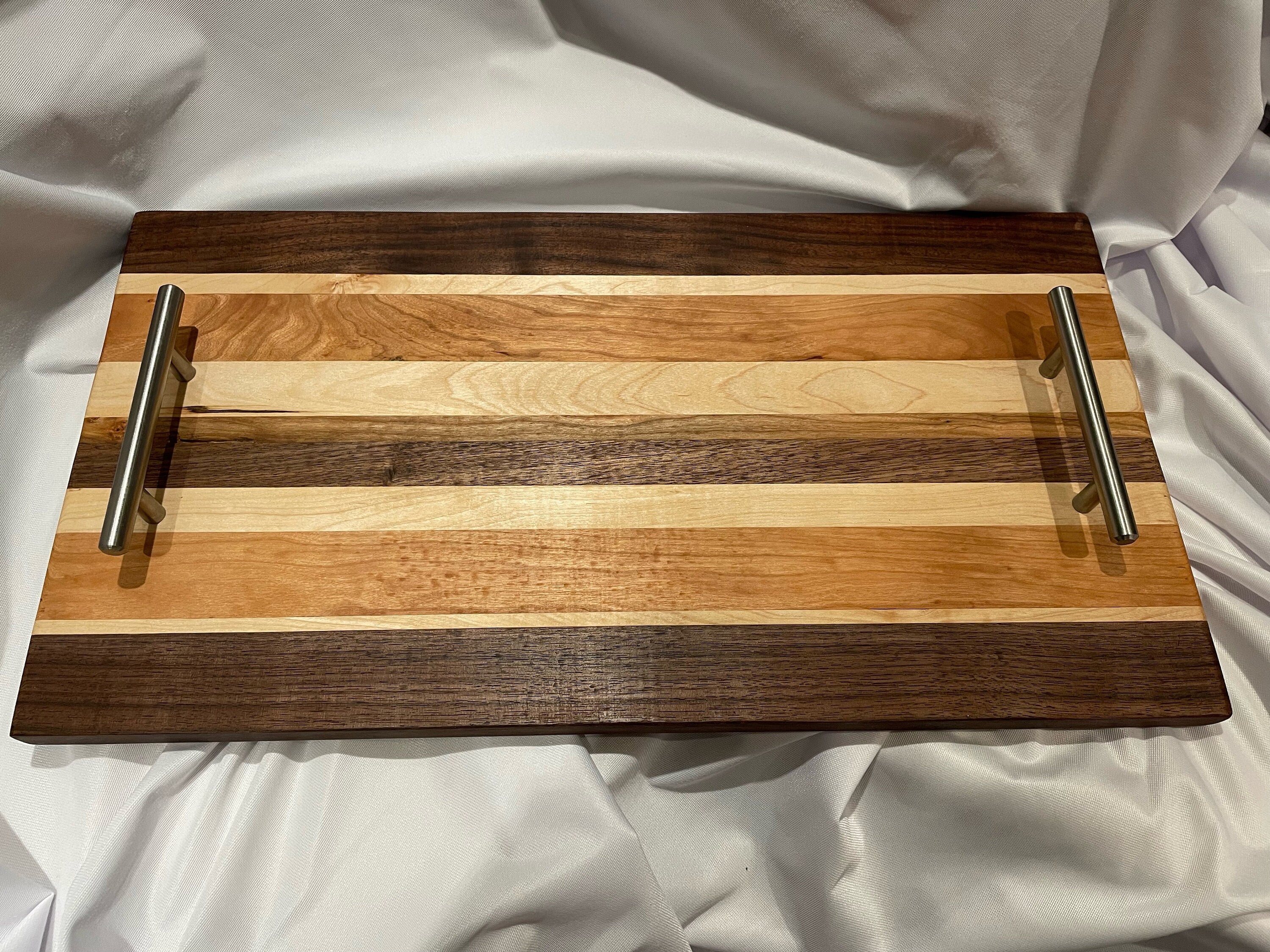 A Charcuterie Board With Handles - Etsy
