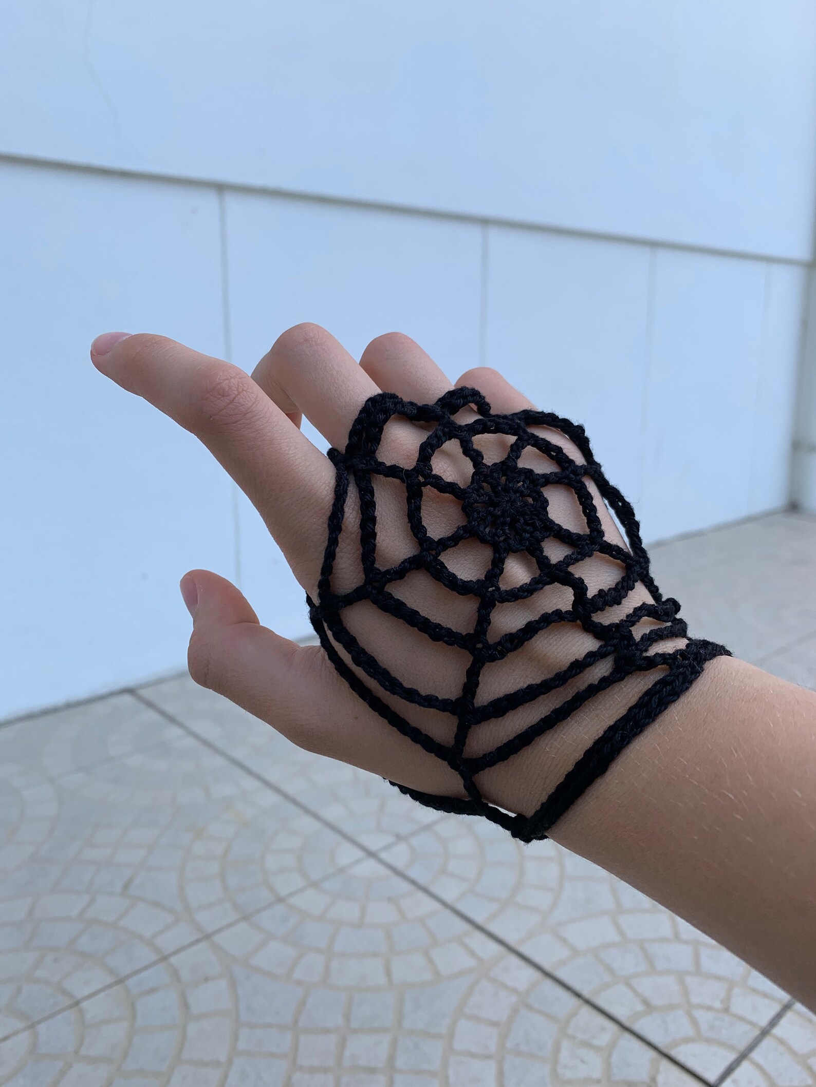Spider Web Gloves - Etsy