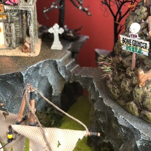 Swamp Cliff Display Platform for Dept 56 or Lemax Halloween Village ...