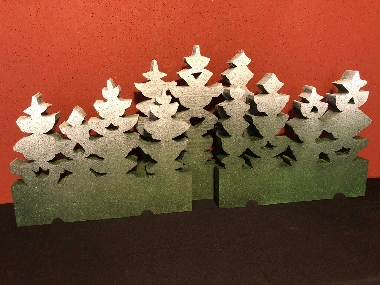 Single-layer Forest Trees Backdrop Set for Dept 56 and Lemax - Etsy