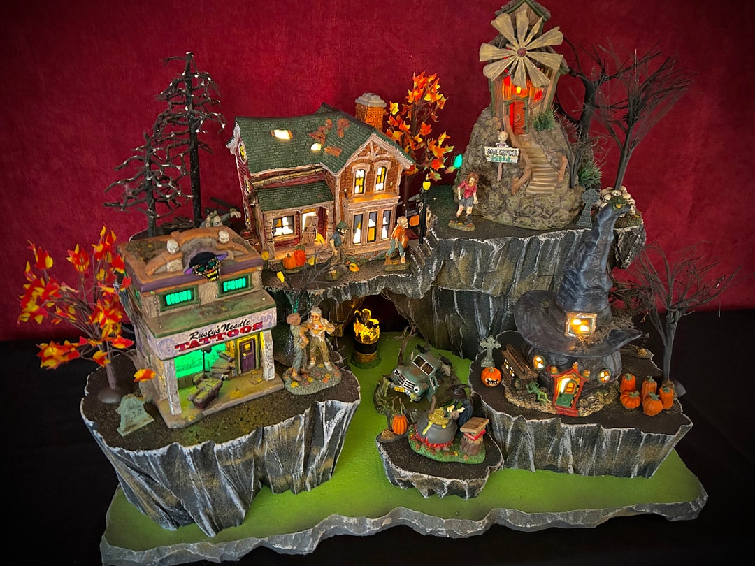 Haunted Islands Display Platform (houses/accessories NOT Included) for ...