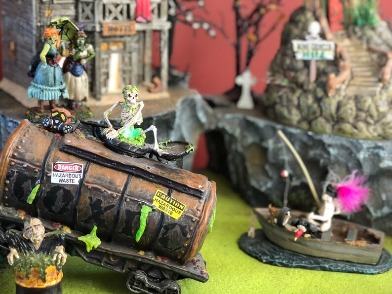 Swamp Cliff Display Platform for Dept 56 or Lemax Halloween - Etsy