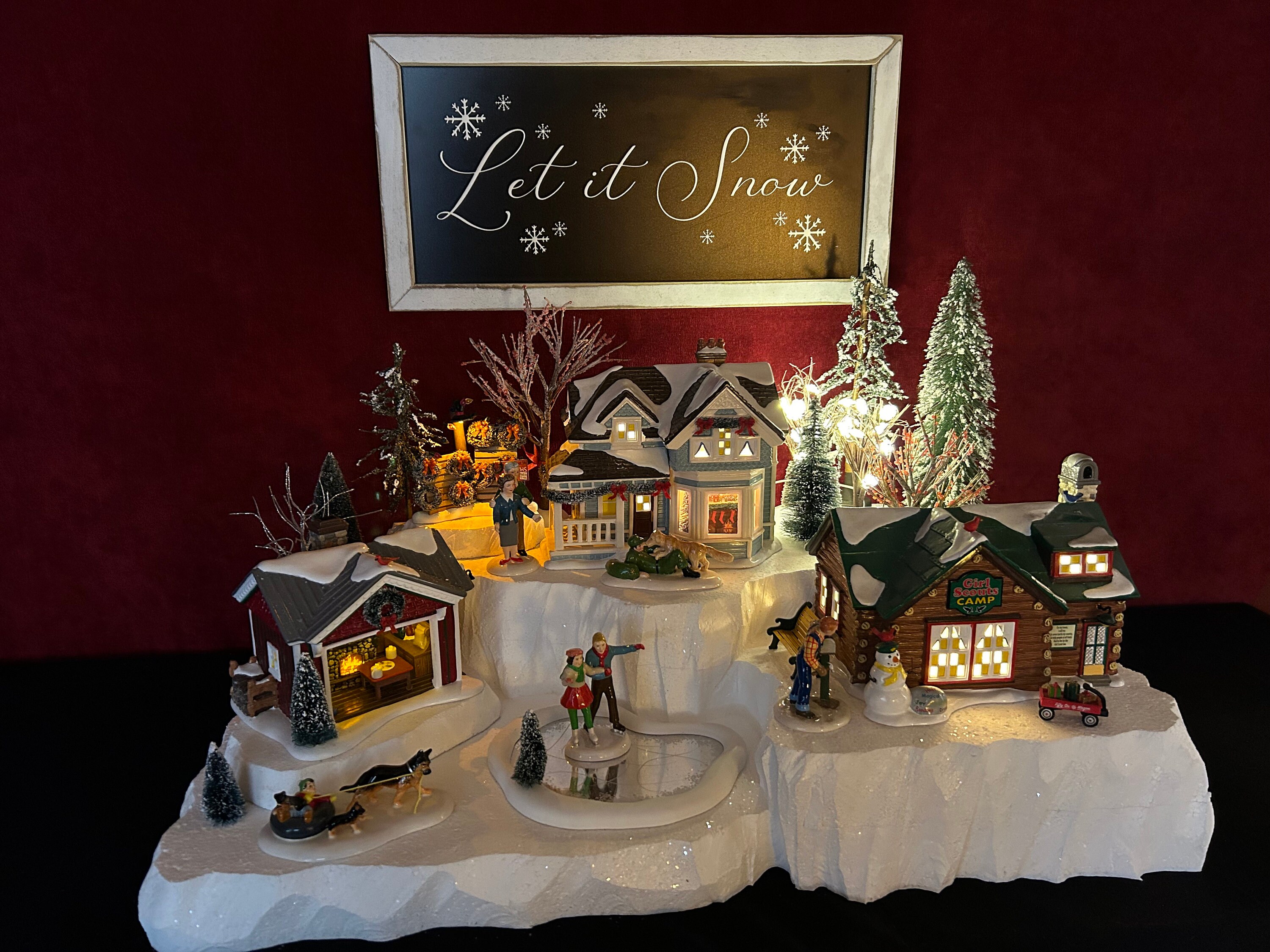 Vignette Display Platform/add-on Section (houses/accessories NOT ...